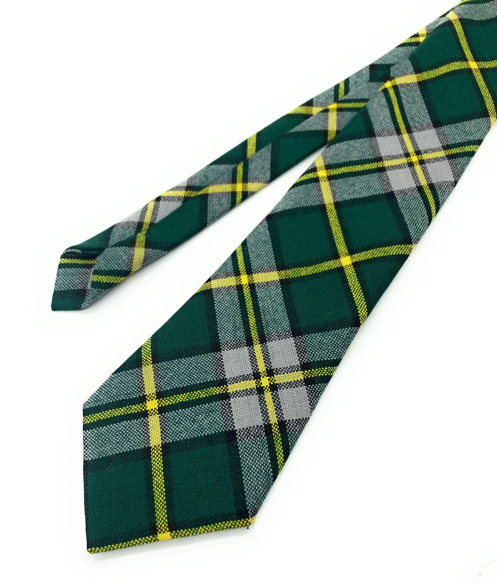 Gents Pure Wool Cape Breton Canadian Tartan Tie Made in Scotland